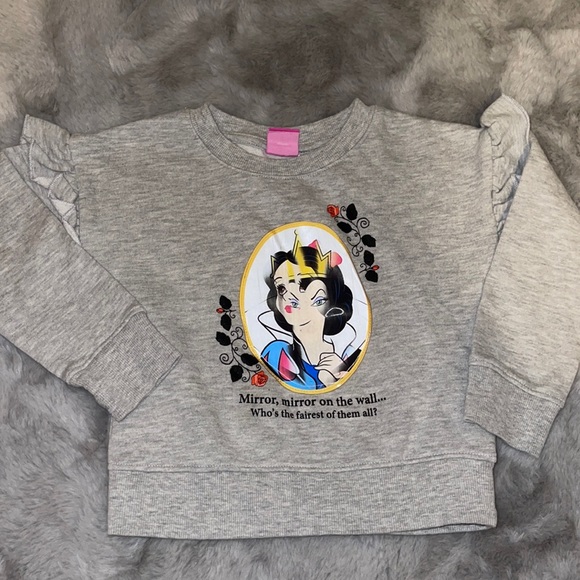 Disney | Shirts & Tops | Disney Snow White Sweater Evil Queen Xs 45y ...